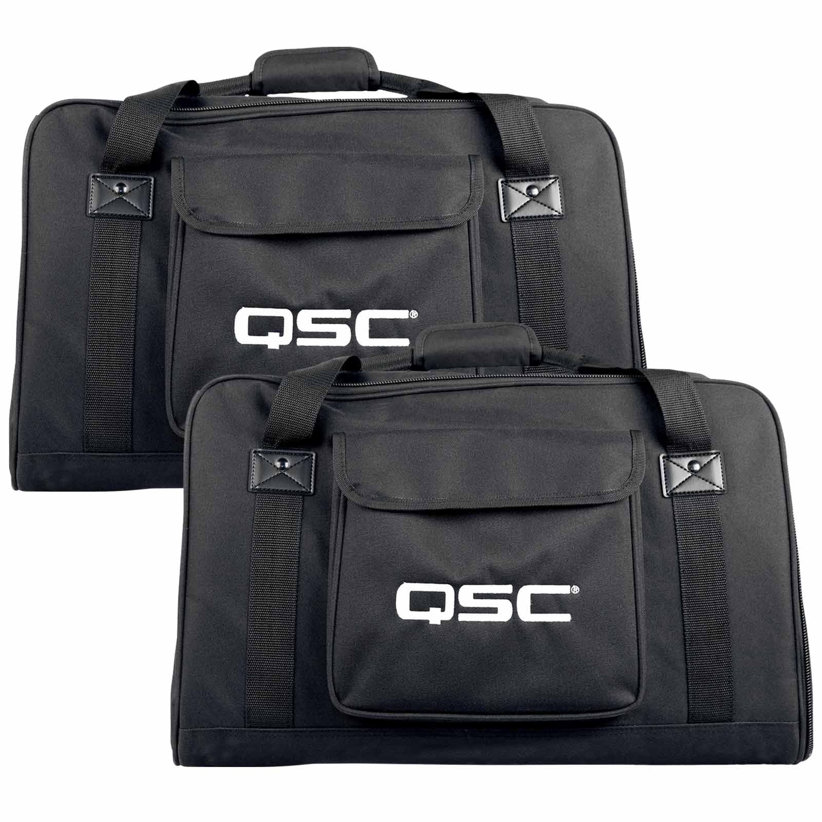 QSC CP12 Tote Padded Tote Bags for CP12 Loudspeakers Dual Package ...