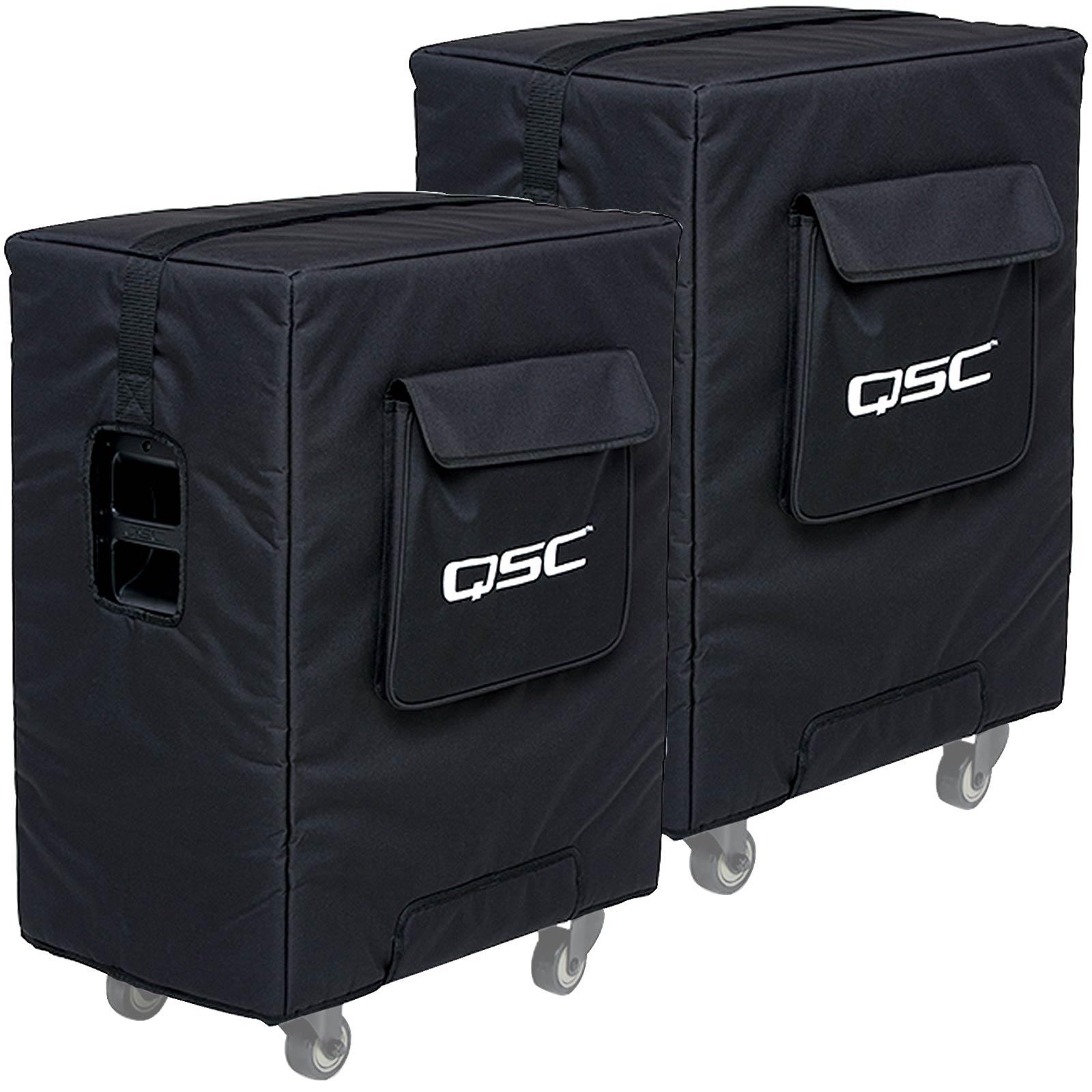 QSC KS212C-COVER Heavy-Duty Soft Covers for KS212C Subwoofers Dual ...