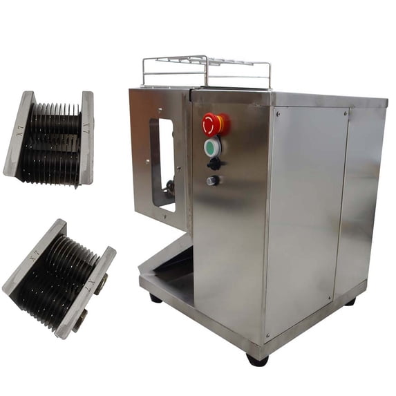 QSJ-T Shredded Meat Cutting Machine Shredded Meat Slicer with 7mm ...