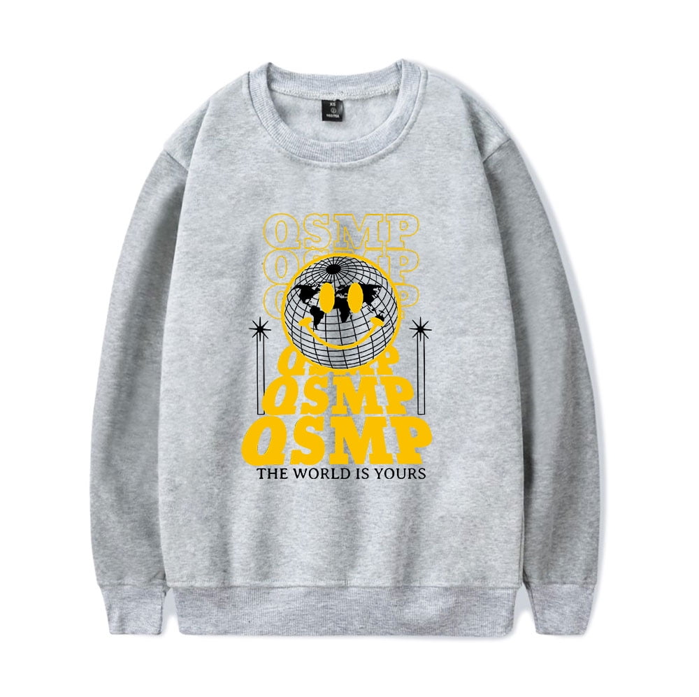 QSMP Merch Sweatshirt The World Is Yours Sweatshirts Long Sleeve ...