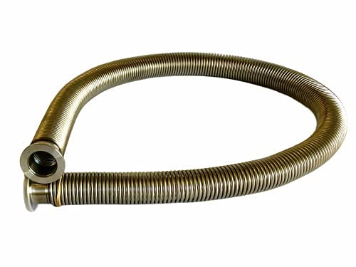 QSP KF-25 SS304 Corrugated Bellows Hose NW25 Vacuum Flexible Hose KF25 ...