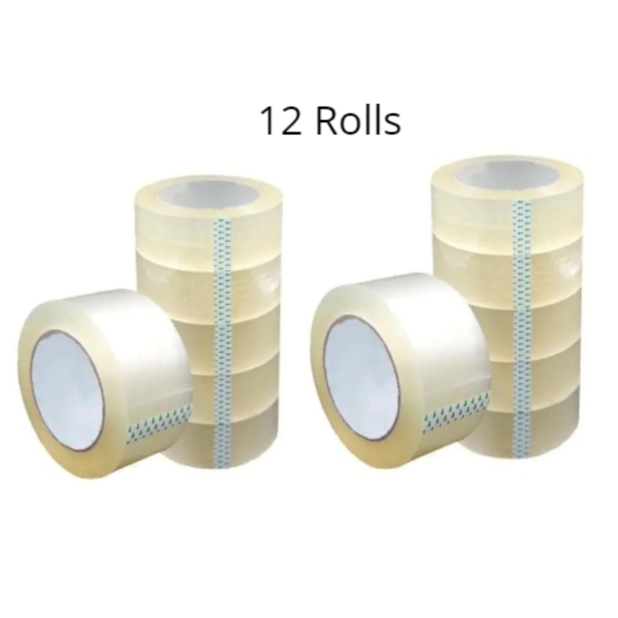 QSPARC Clear Packing Tape Premium Packaging Tape for Moving Boxes ...