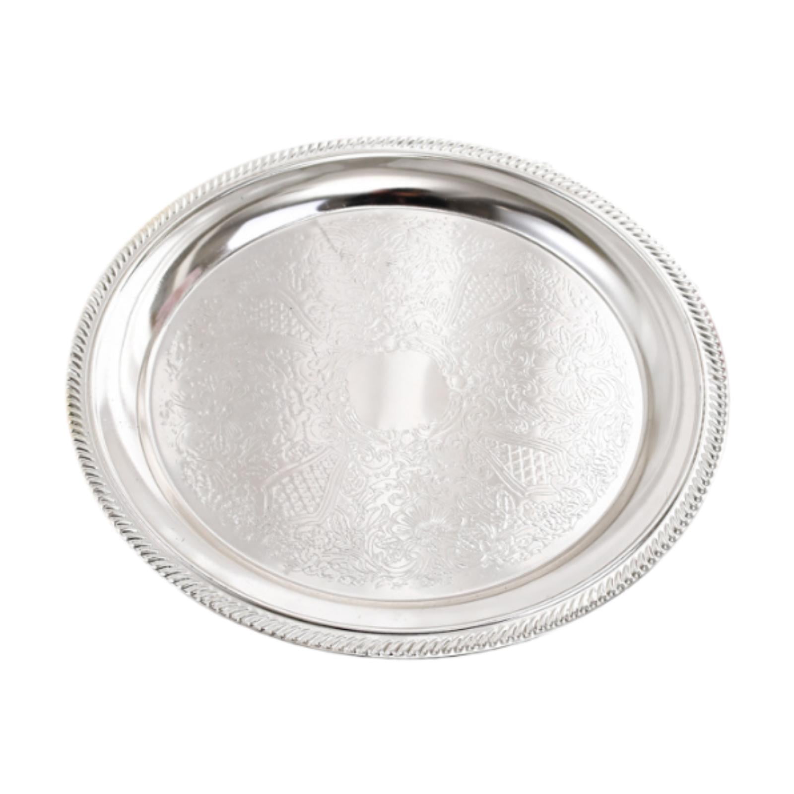QSTDGVPW Aluminum serving dishes for appetizers and desserts, kitchen ...