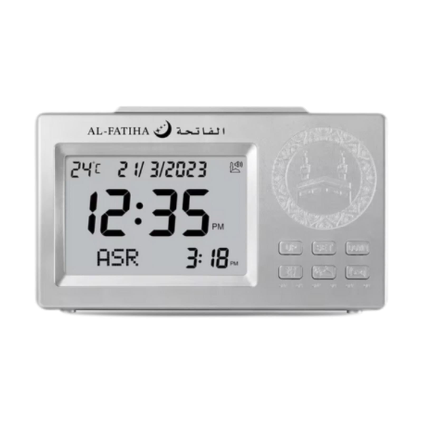 QSTDGVPW Azan Alarm Clock, Islamic Digital Clock, Bedside Clock ...