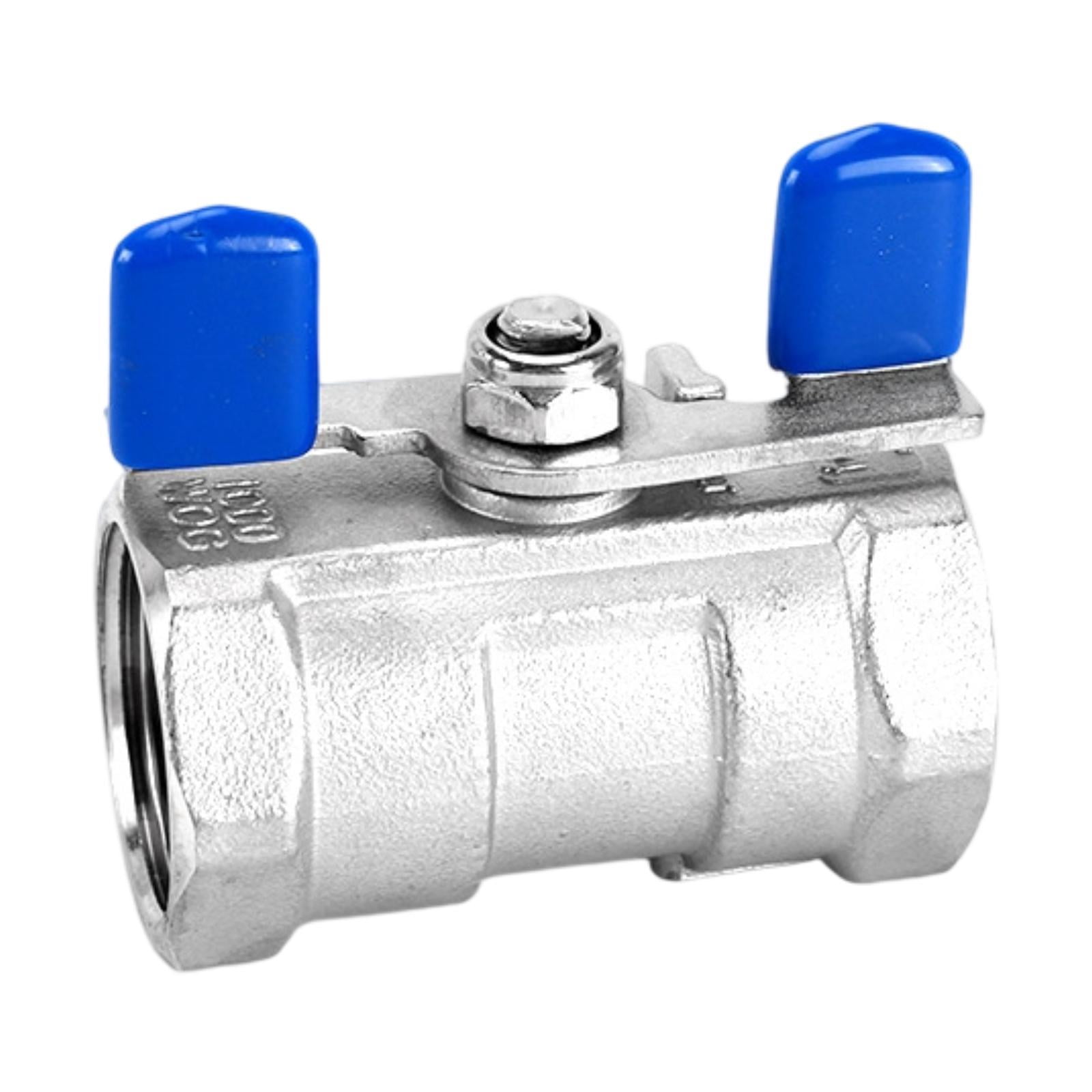 QSTDGVPW Ball Valve Compact T Handle Water Shut Off Valve for Swimming ...