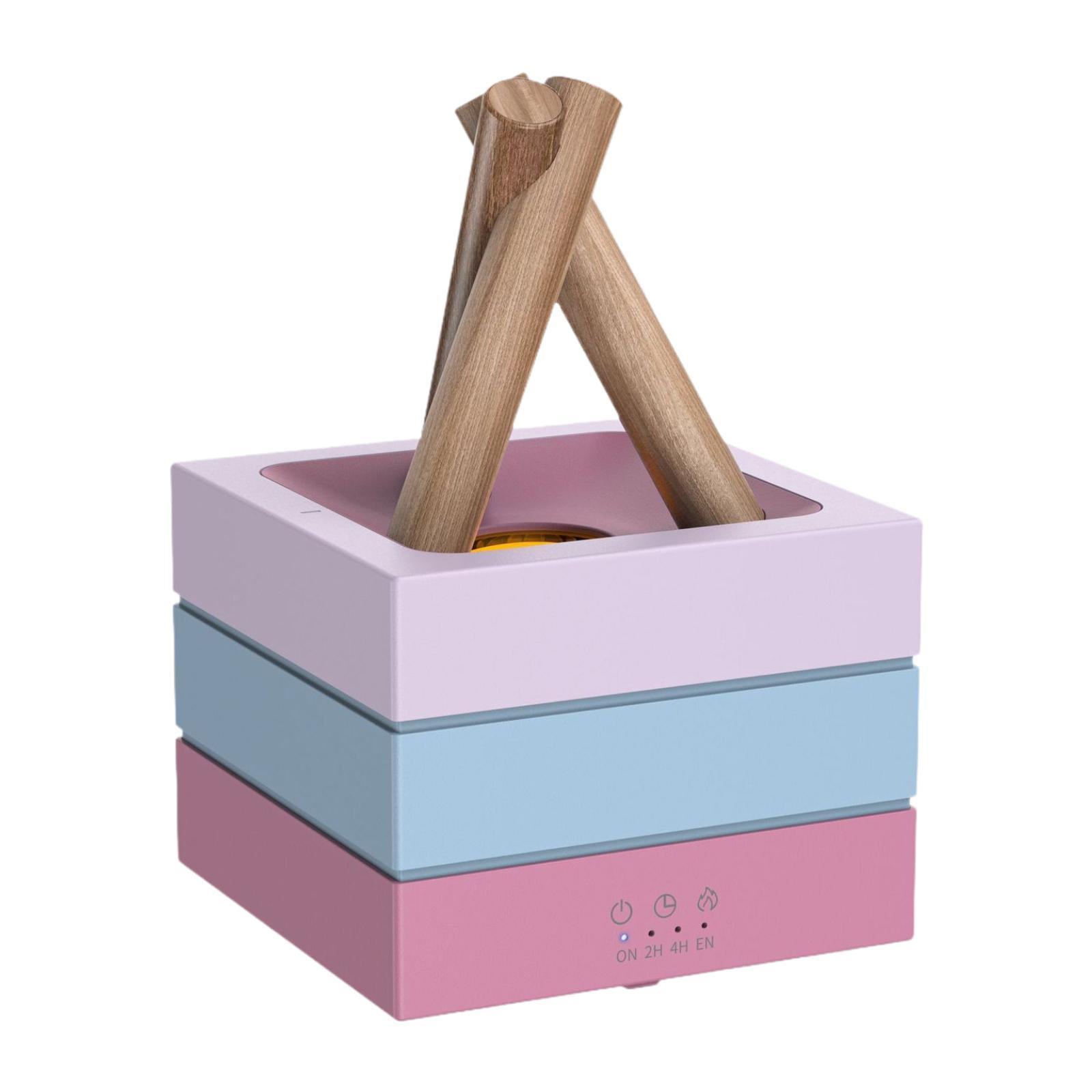 QSTDGVPW Campfire Flame Fire Diffuser Aroma Humidifier for Travel Bathoom Home Office Multicolor ...