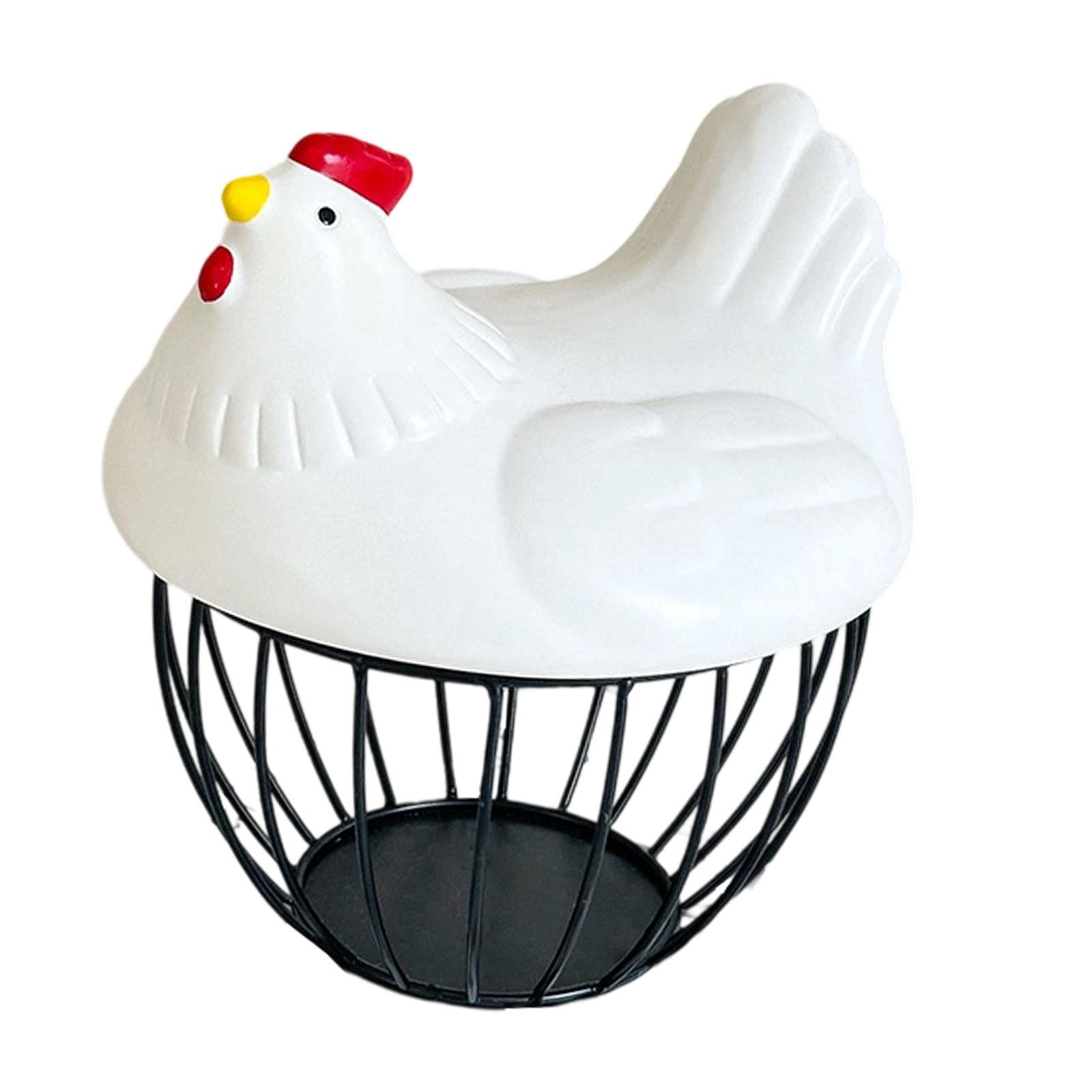 QSTDGVPW Chicken Egg Basket Decorative Chicken Egg Holder for ...