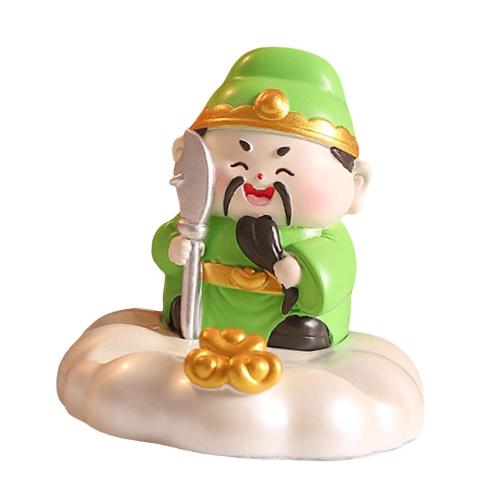 QSTDGVPW Chinese God Figurine Phone Holder Centerpiece for Hotel ...