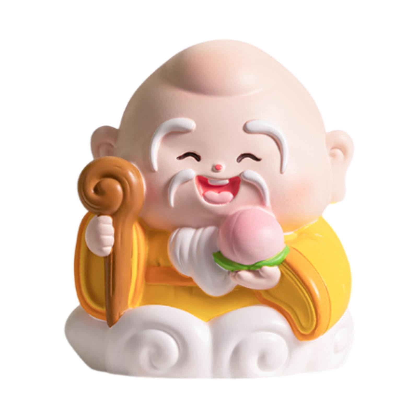QSTDGVPW Chinese God Figurine for Tabletop Display, Collectible Craft ...