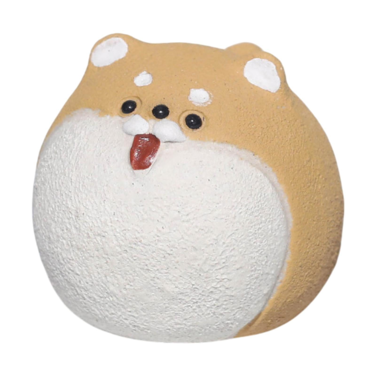 QSTDGVPW Clay Dog Tea Pet Kung Fu Tea Tray Decor for Desk Living Room ...