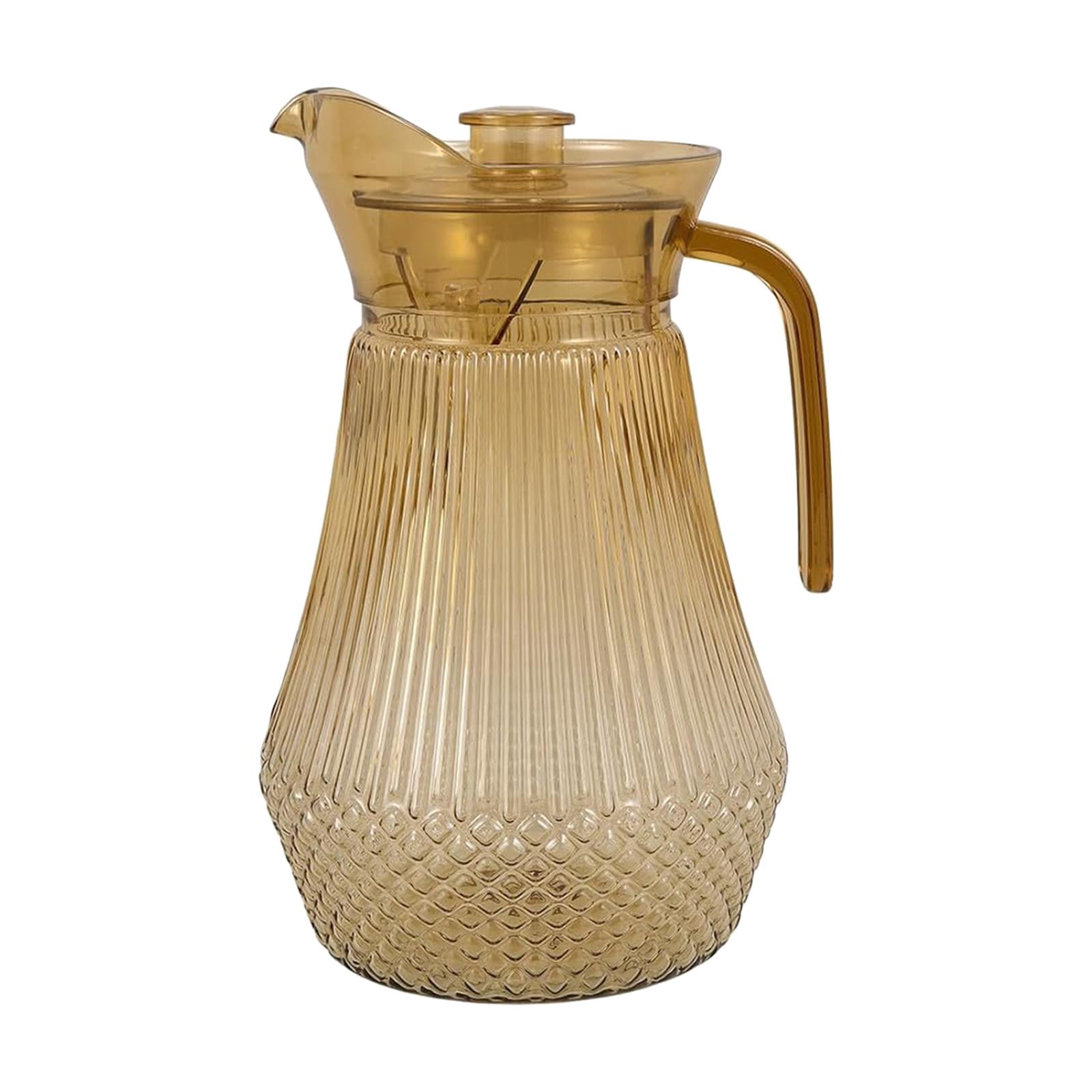 QSTDGVPW Cold Water Carafe Drink Dispenser Beverage Pitcher for Hotel ...