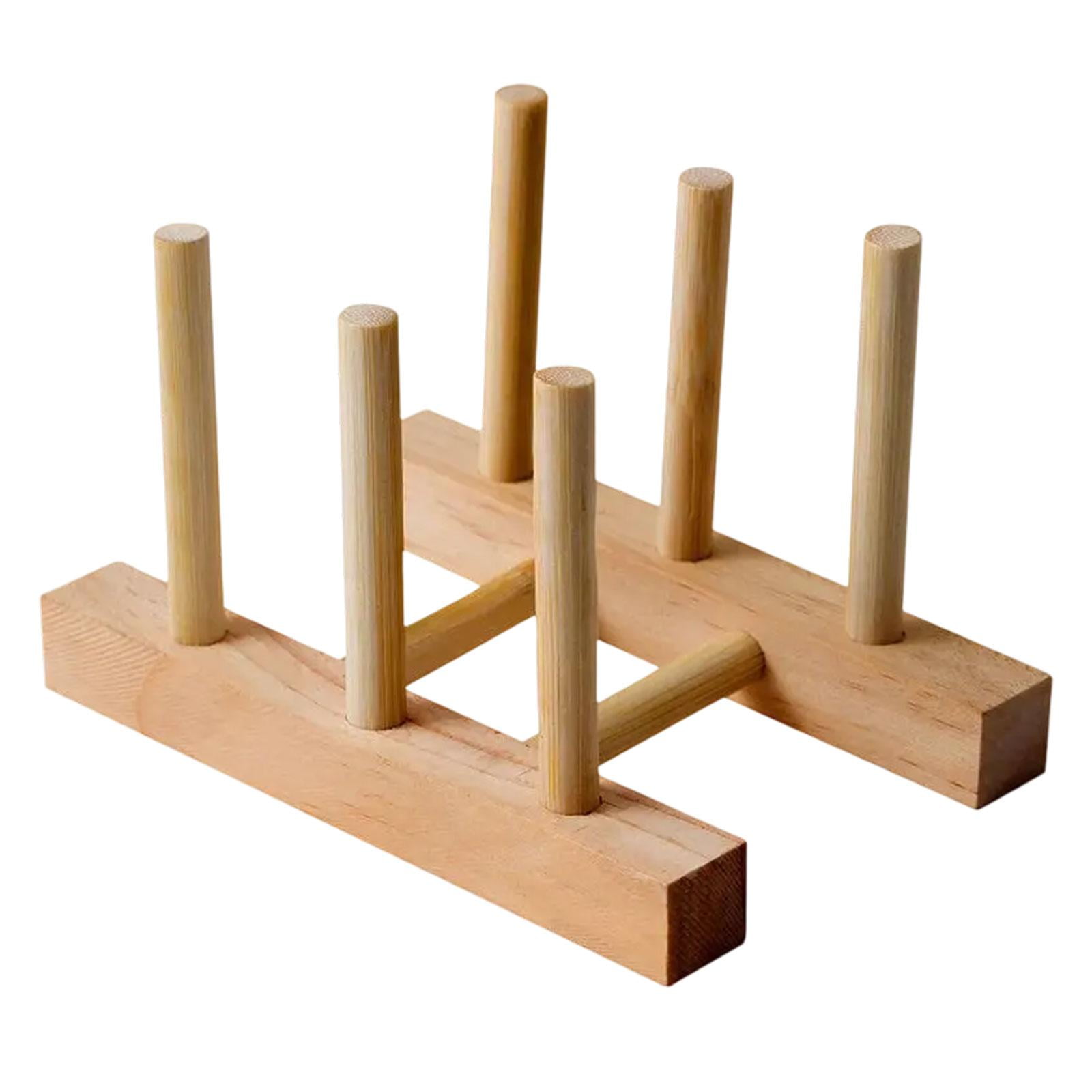 QSTDGVPW Dish Rack Bowl Organizer Puzzle Storage Rack for Dish Cup ...