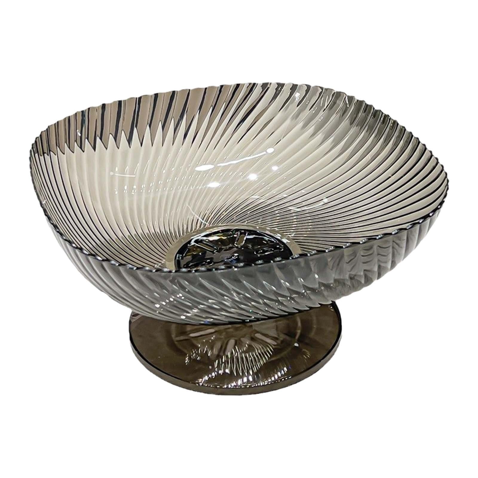 QSTDGVPW Draining Fruit Bowl Veggies Drain Plate Round Food Storage ...