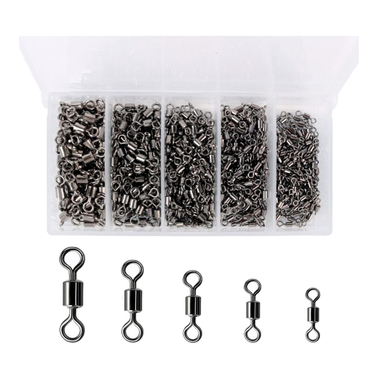 QSTDGVPW Fishing Rolling Swivel Copper Sea Fishing Terminal Tackle ...