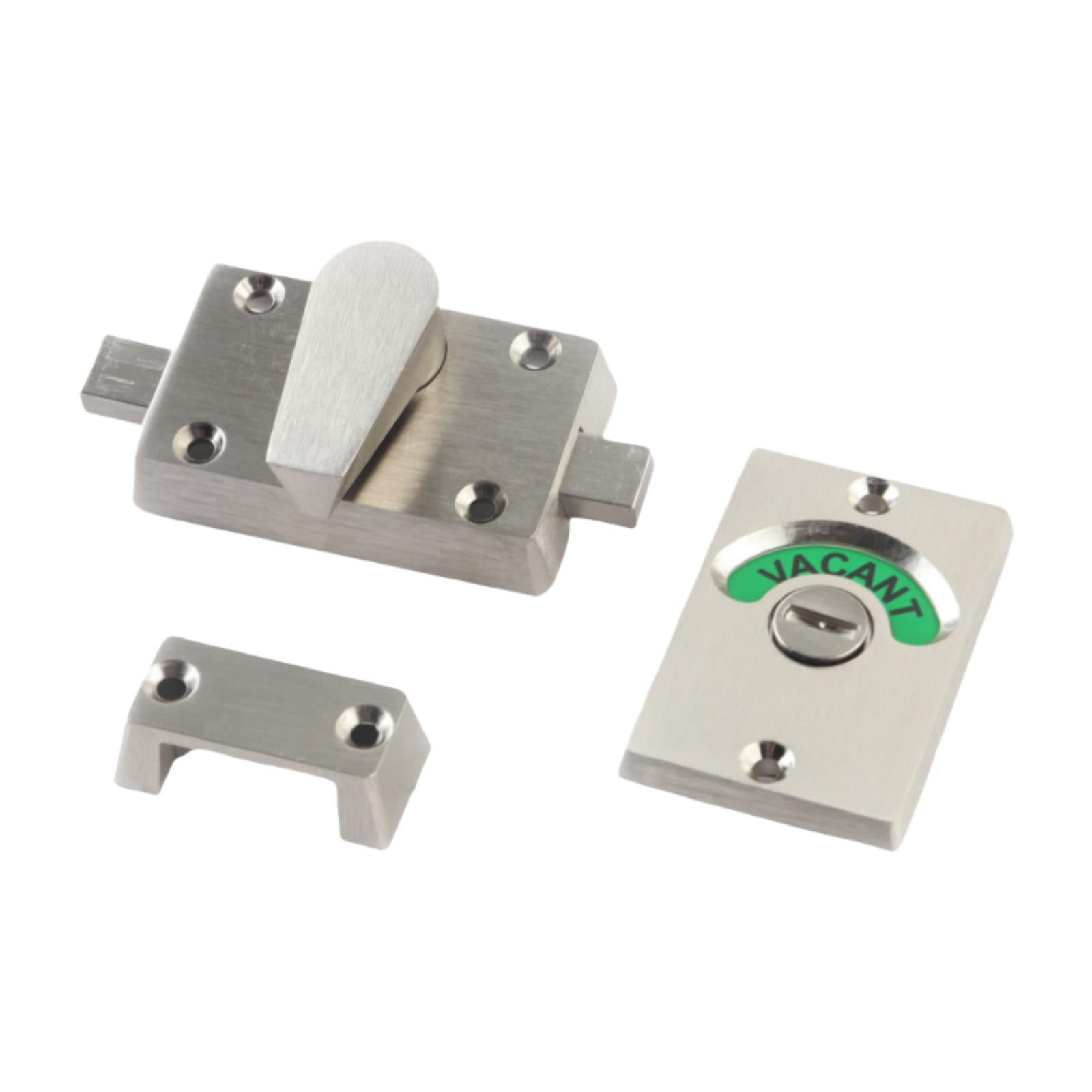 QSTDGVPW Indicator Lock Toilet Partition Lock for Shopping Mall Office ...