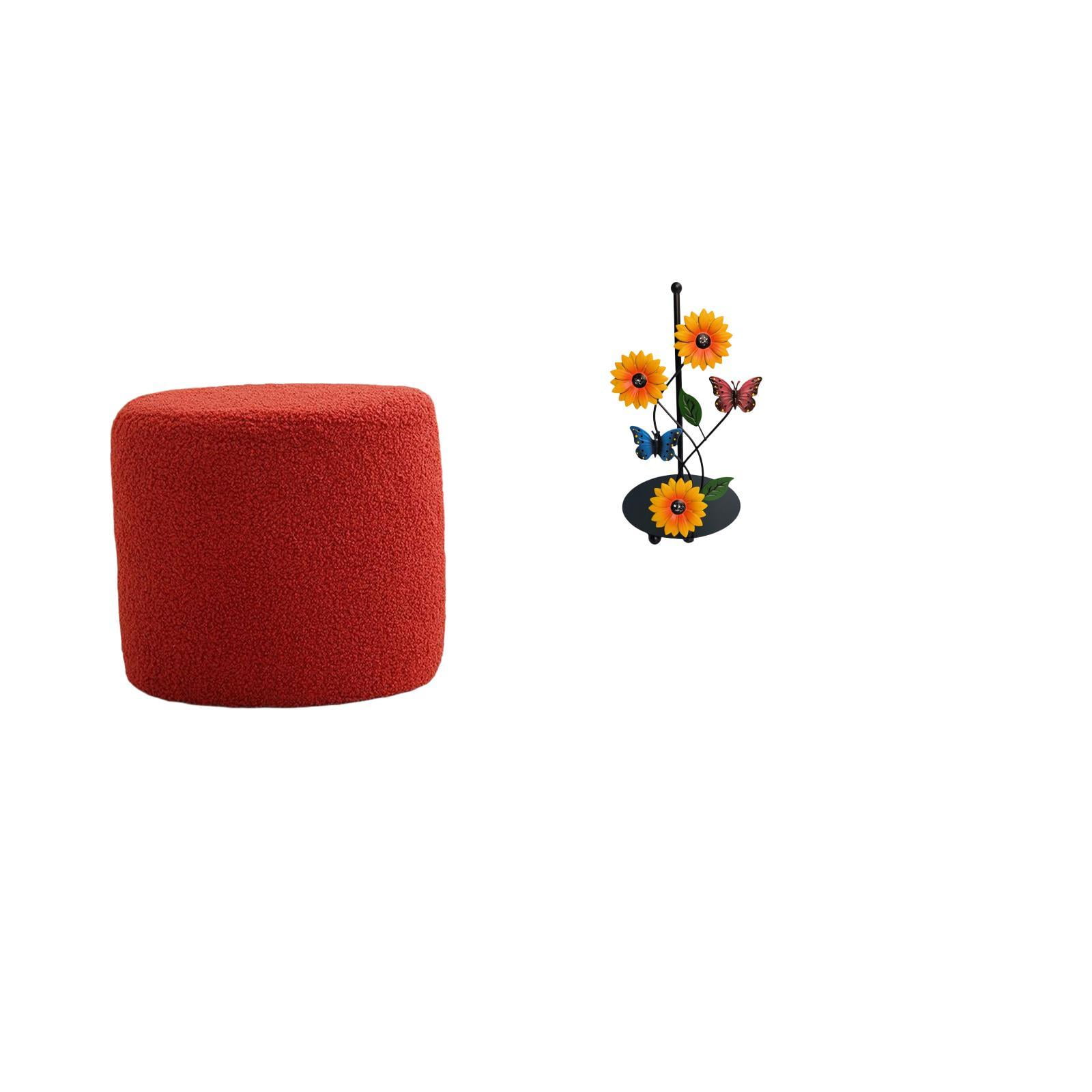QSTDGVPW Ottoman Foot Rest Stool Bench Seat Chair Cylinder Sofa Tea ...