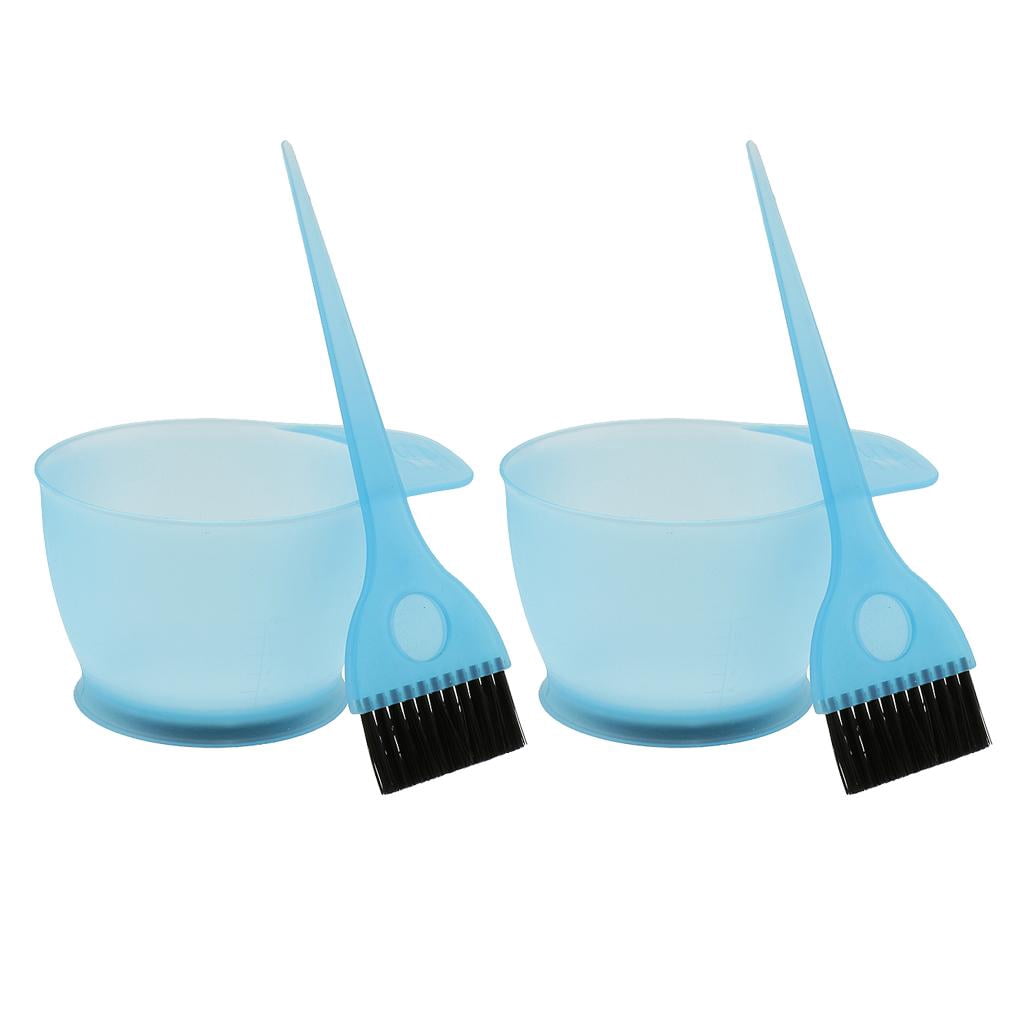 QSTDGVPW Salon Hairdressing Hair Colouring Brush and Bowl for Hair ...