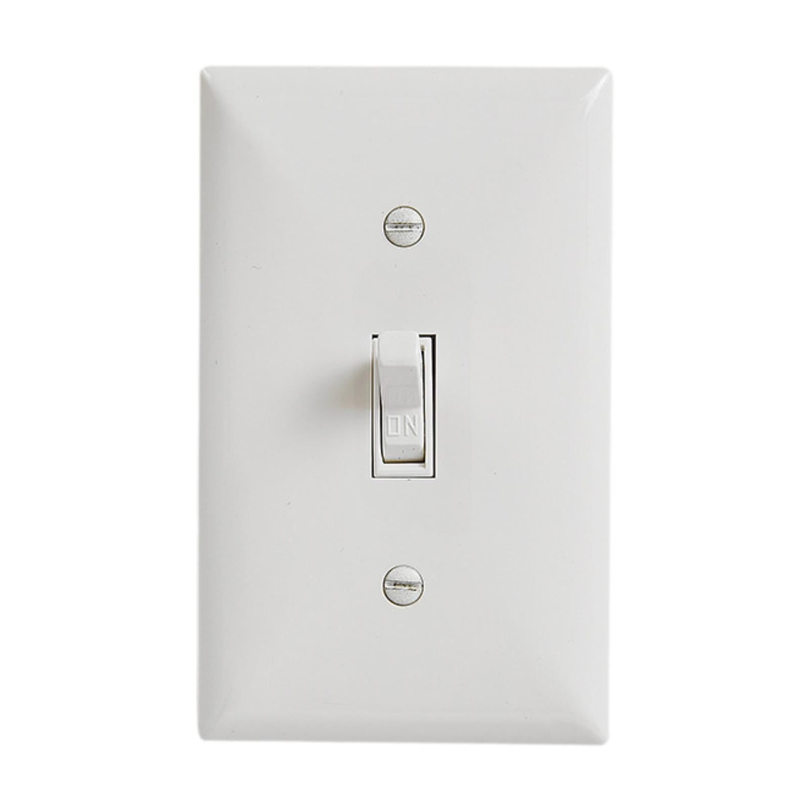 QSTDGVPW Toggle Wall Switch Single Pole Control Switch Home Office With ...