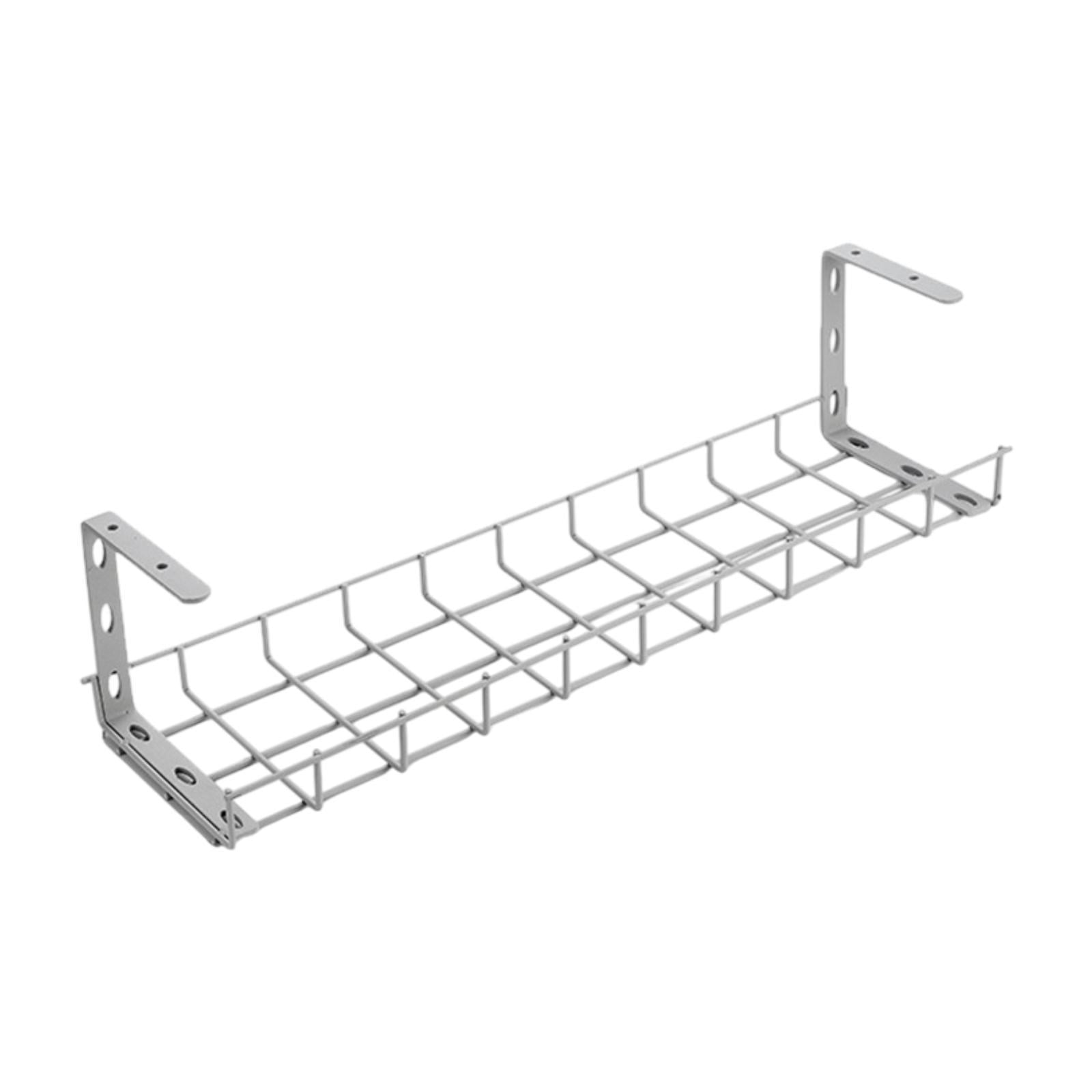 QSTDGVPW Under Desk Wire Storage Rack Cable Management Practical Easy ...