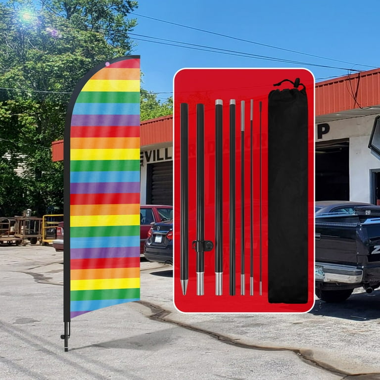 festival feather flags