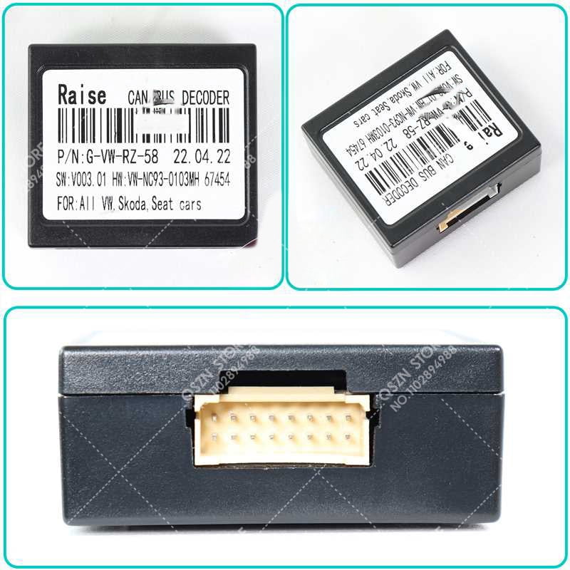 QSZN For SEAT Leon / ATECA / ARONA / IBIZA Android Car Radio Canbus Box Decoder Wiring Harness ...