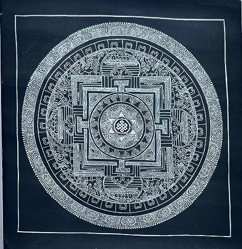QT Buddhism Bhavechakra Mudra Samsara Wheel of Life Hand Painting ...