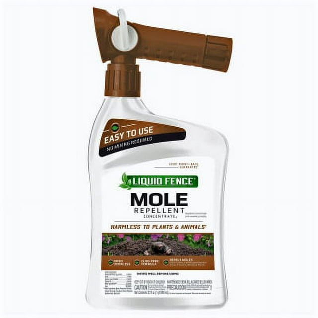QT Concentrate Mole & Vole Repellent For Repelling Moles Voles, Each ...