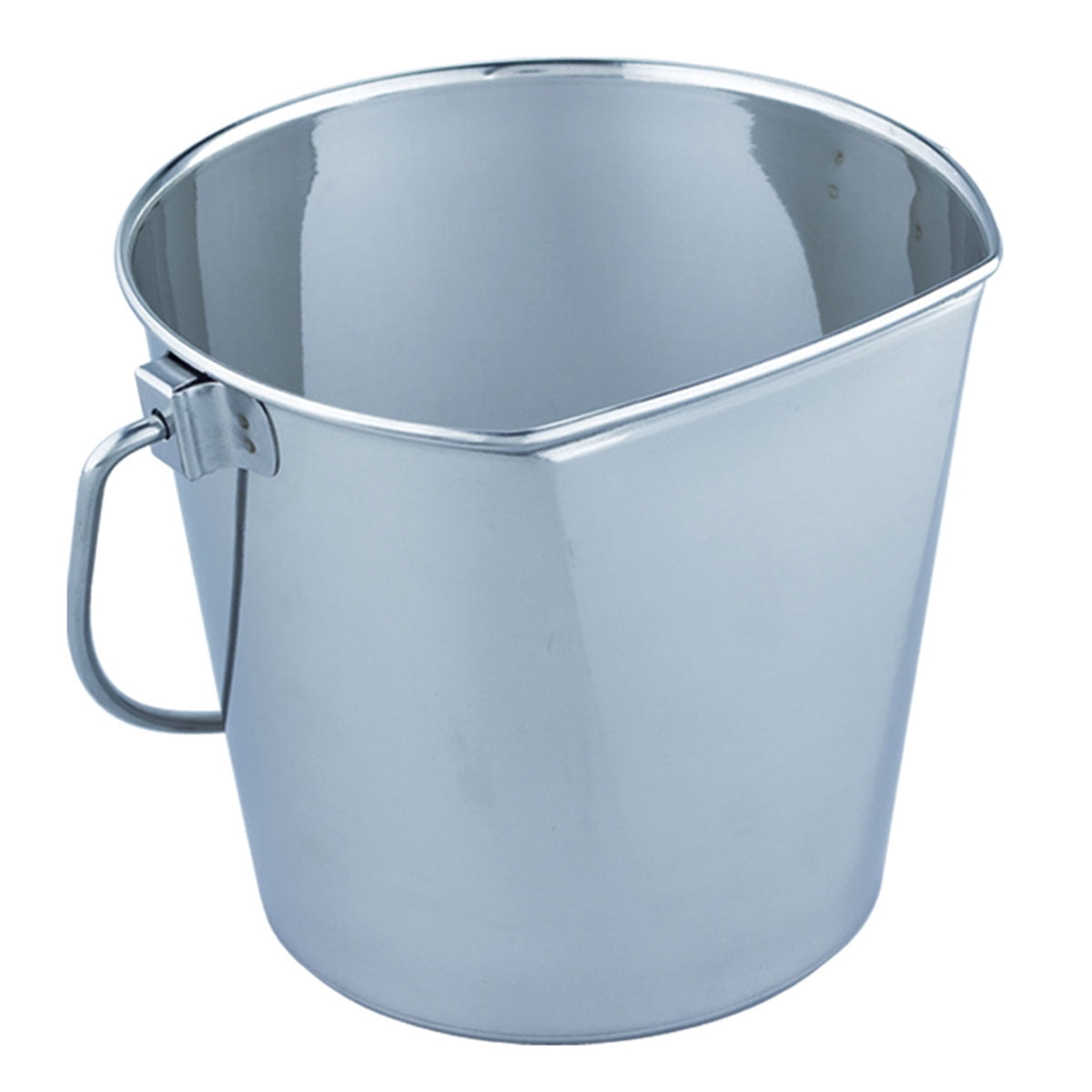 QT Dog - Flat Sided Bucket SS - 13 QT - 2 Pack - Walmart.com