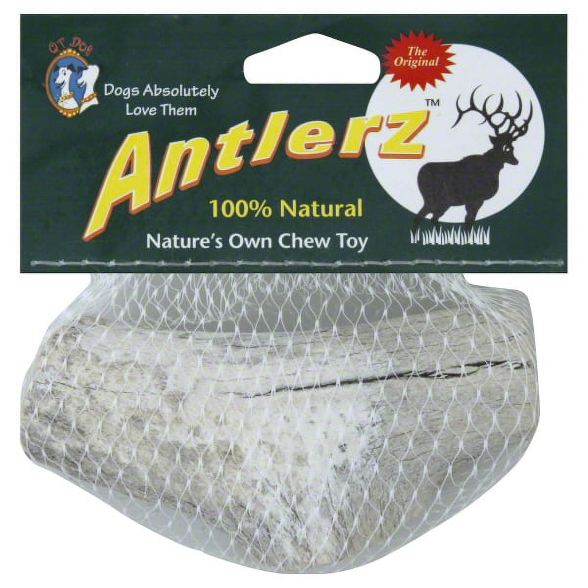 QT Dog Natural Antlerz Bones, Jumbo - Walmart.com