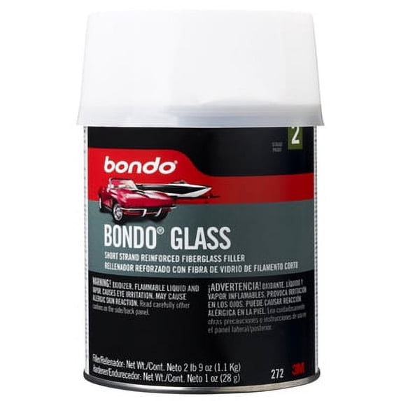 QT Glass Body Filler With Cap Reinforced With Strands Of Fiberglass ...