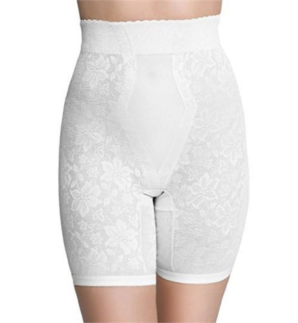 QT Intimates Lace Jaquard Long Leg Control Shaper w/ Powermesh #298 ...