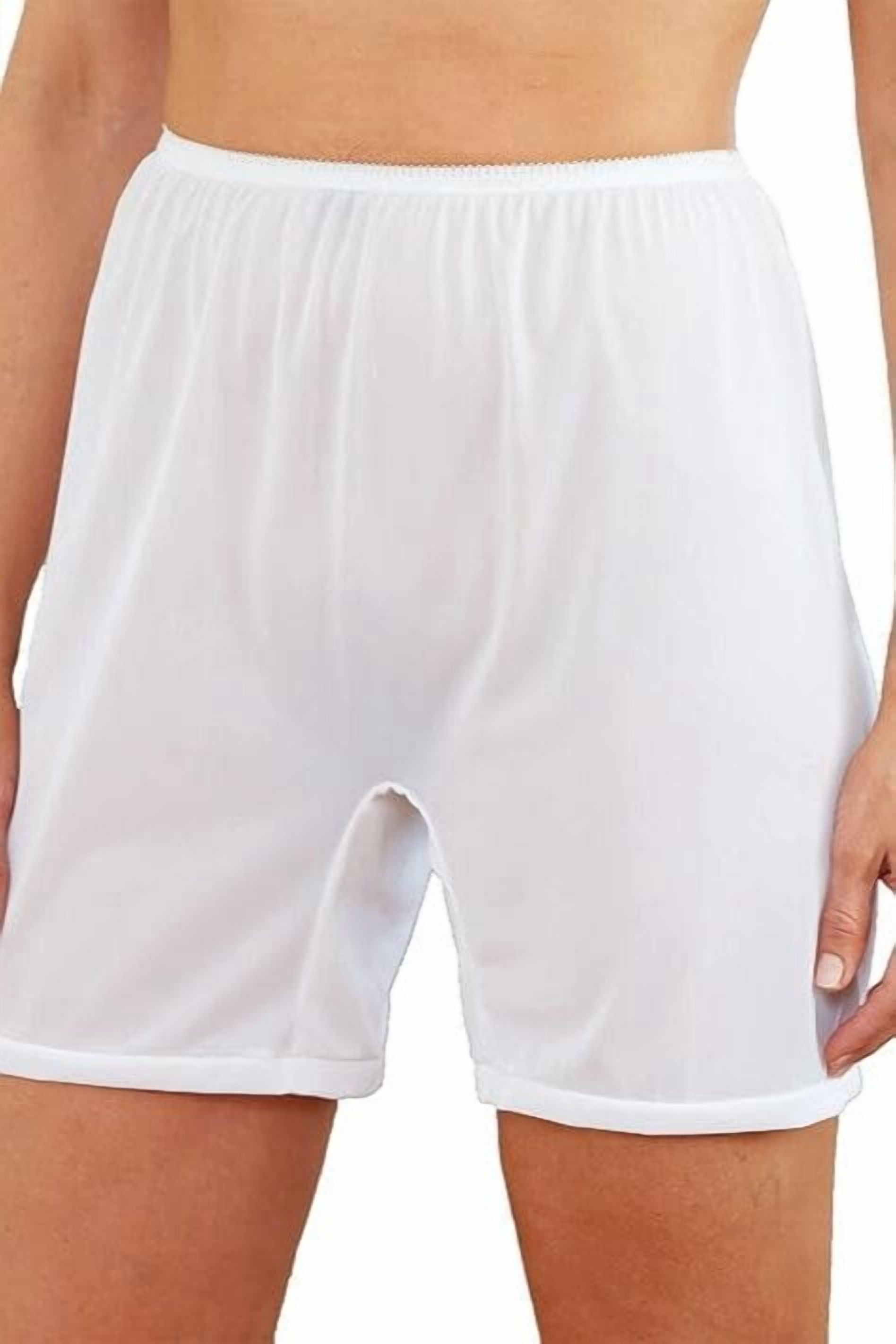 QT Intimates Long Leg Nylon Tricot Panties, 6-Pack 624N-6PK - Walmart.com