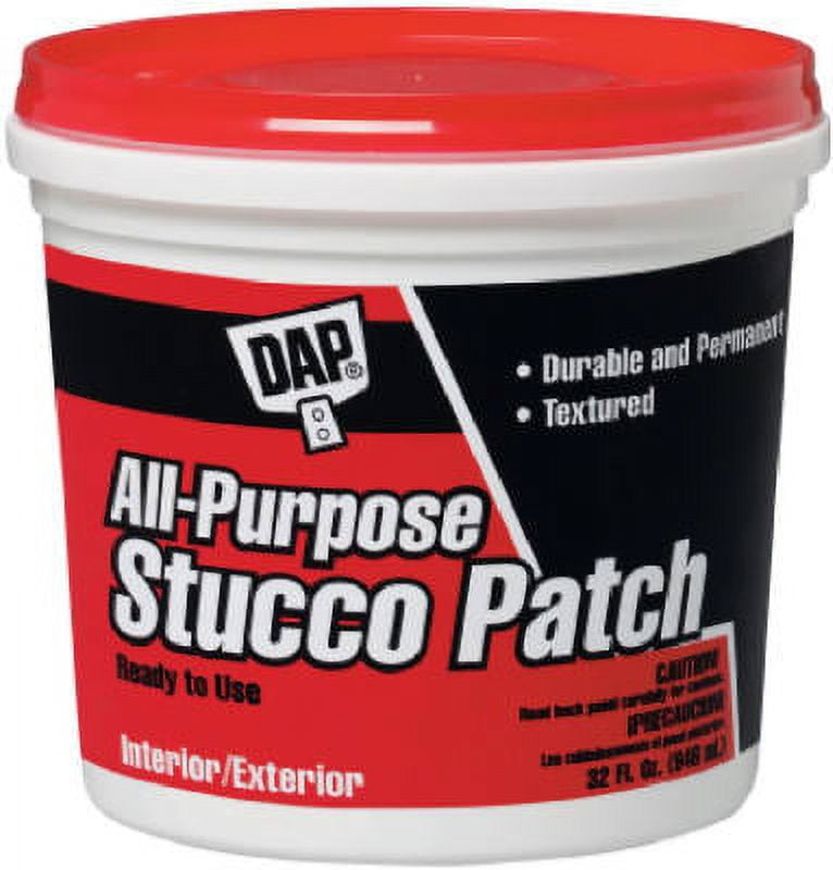 DAP 4 lbs Mixed Stucco Repair Patch Kit White - Walmart.com