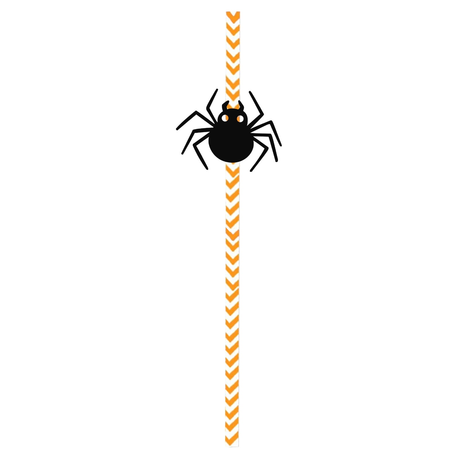 QTBIUQ 24 PCS Party Decor Enthusiasts Halloween Decoration Straw Set ...