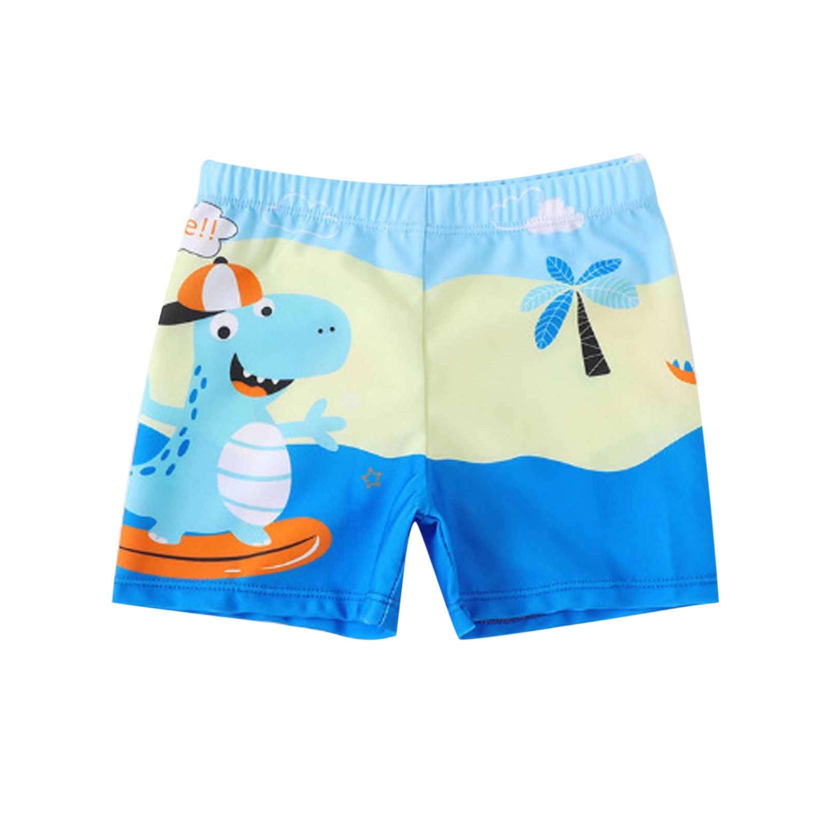 QTBIUQ Boys Swim Trunks Quick Dry Bathing Shorts Toddler Beach Swimsuit ...