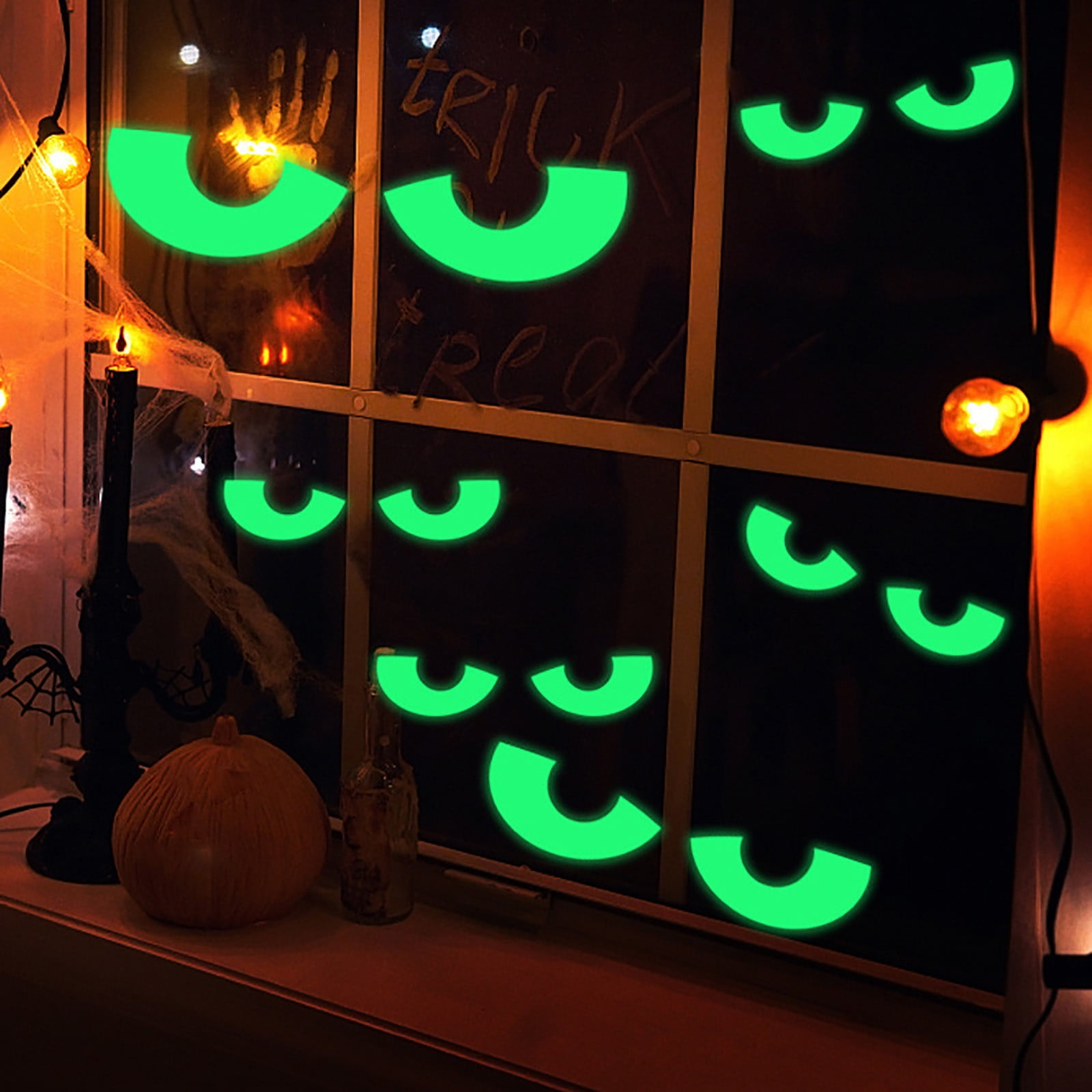 QTBIUQ Glows-In-The-Dark Peeping Eye Stickers, New Favorite for ...