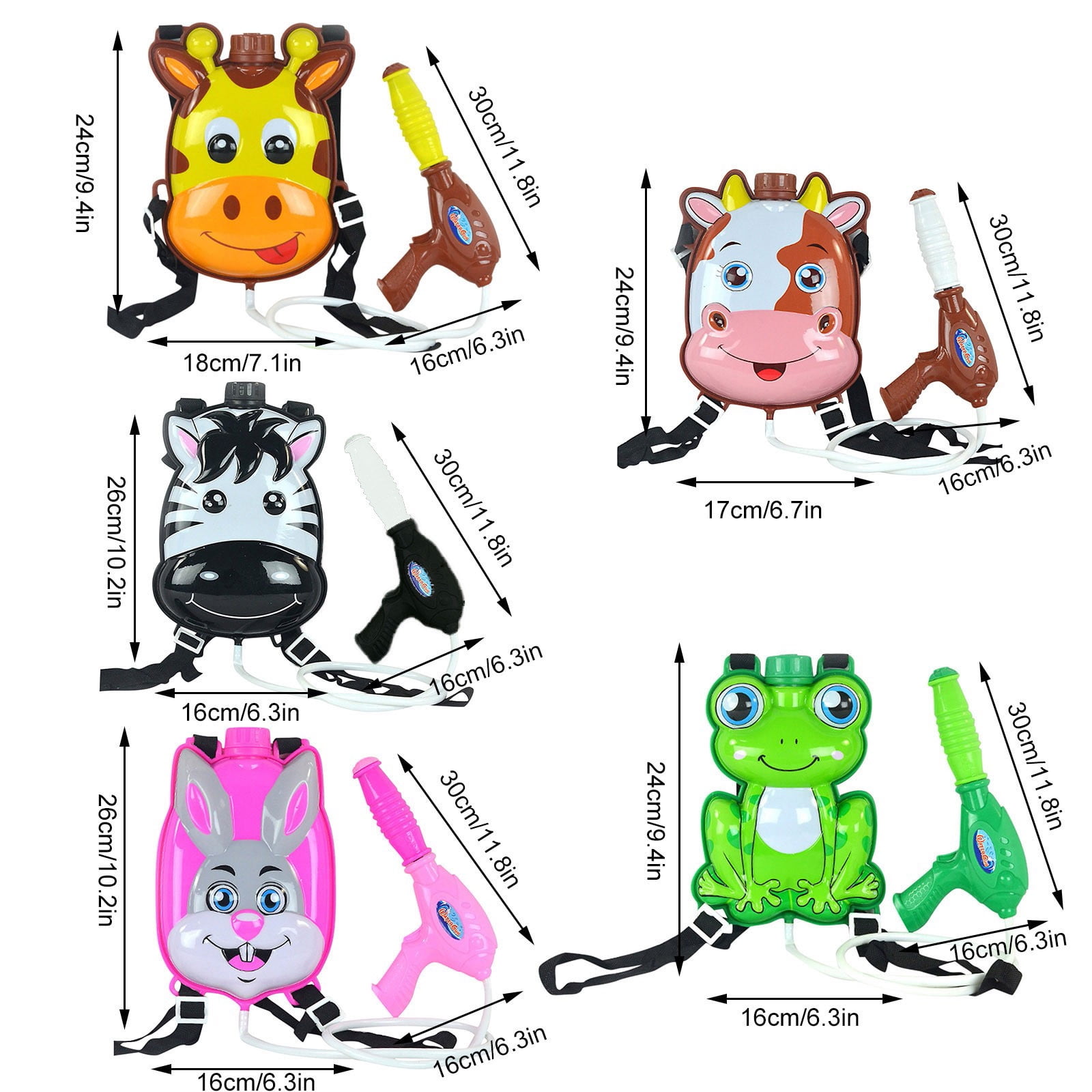 QTBIUQ Water Backpack Water Toys, Water Backpack Tank Beach Water Toys ...