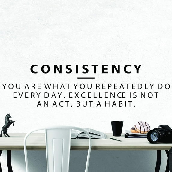 QTH Large Consistency Wall Sticker Inspirational Wall Decal ...