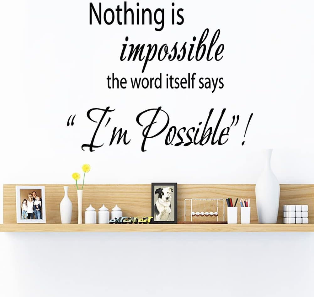 QTH Nothing Is Impossible The Word Itself Says' I'm Possible ...