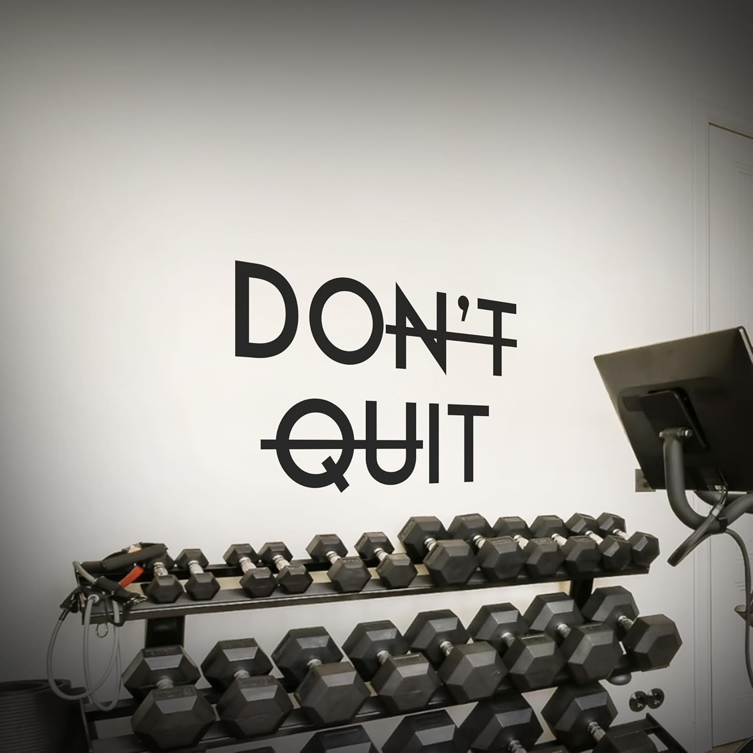 QTH Don't Quit Do It Motivational Wall Decal Sticker Quote for Home ...