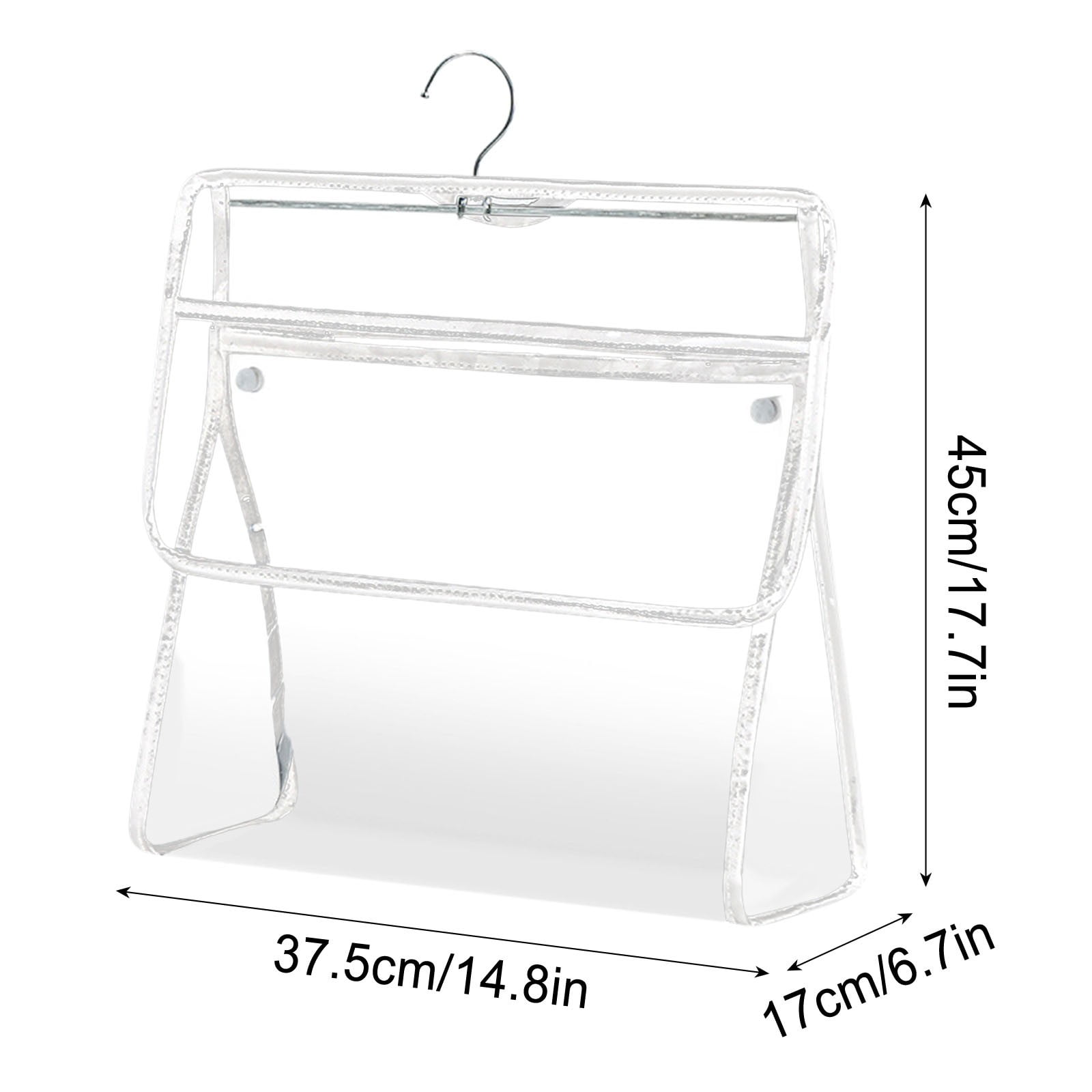 QTOCIO 2024 Storage Containers, Transparent Waterproof Hanging Bag ...
