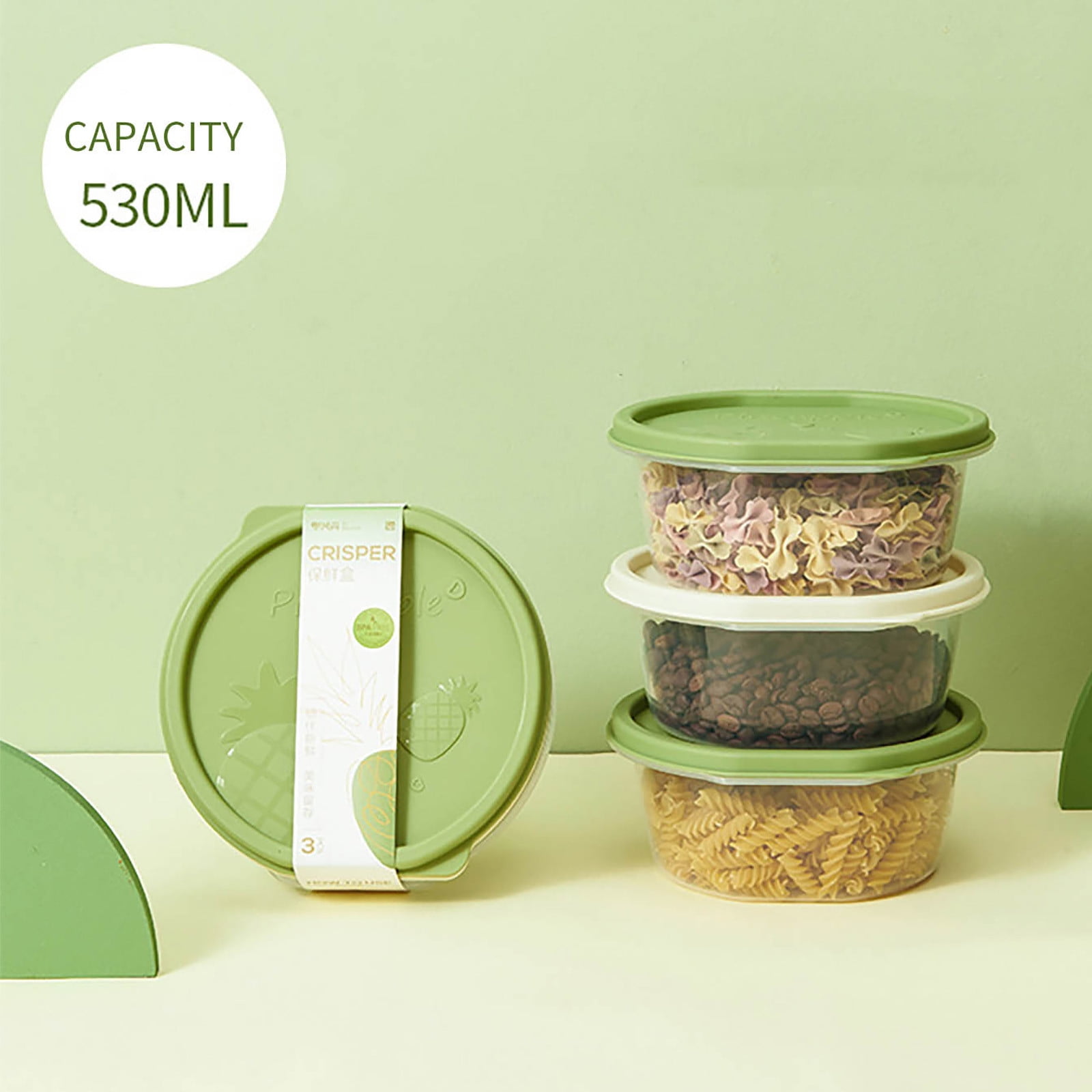 QTOCIO Food Storage Containers, Fresh Box Food Grade Household ...