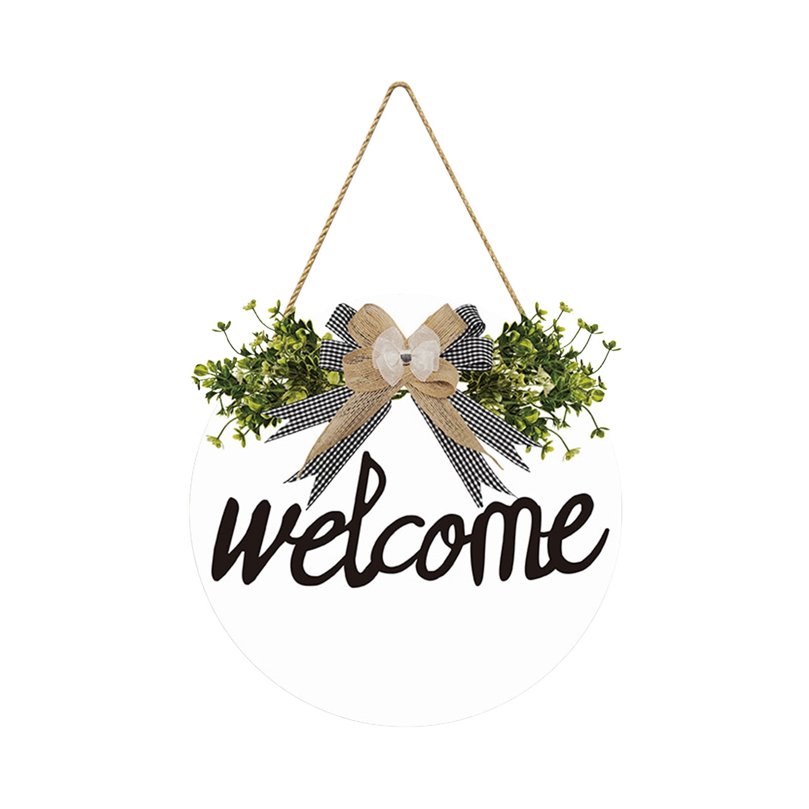 QTOCIO Home Decor, 3 D Welcome Hanger Funny Welcome Sign Home Outdoor ...