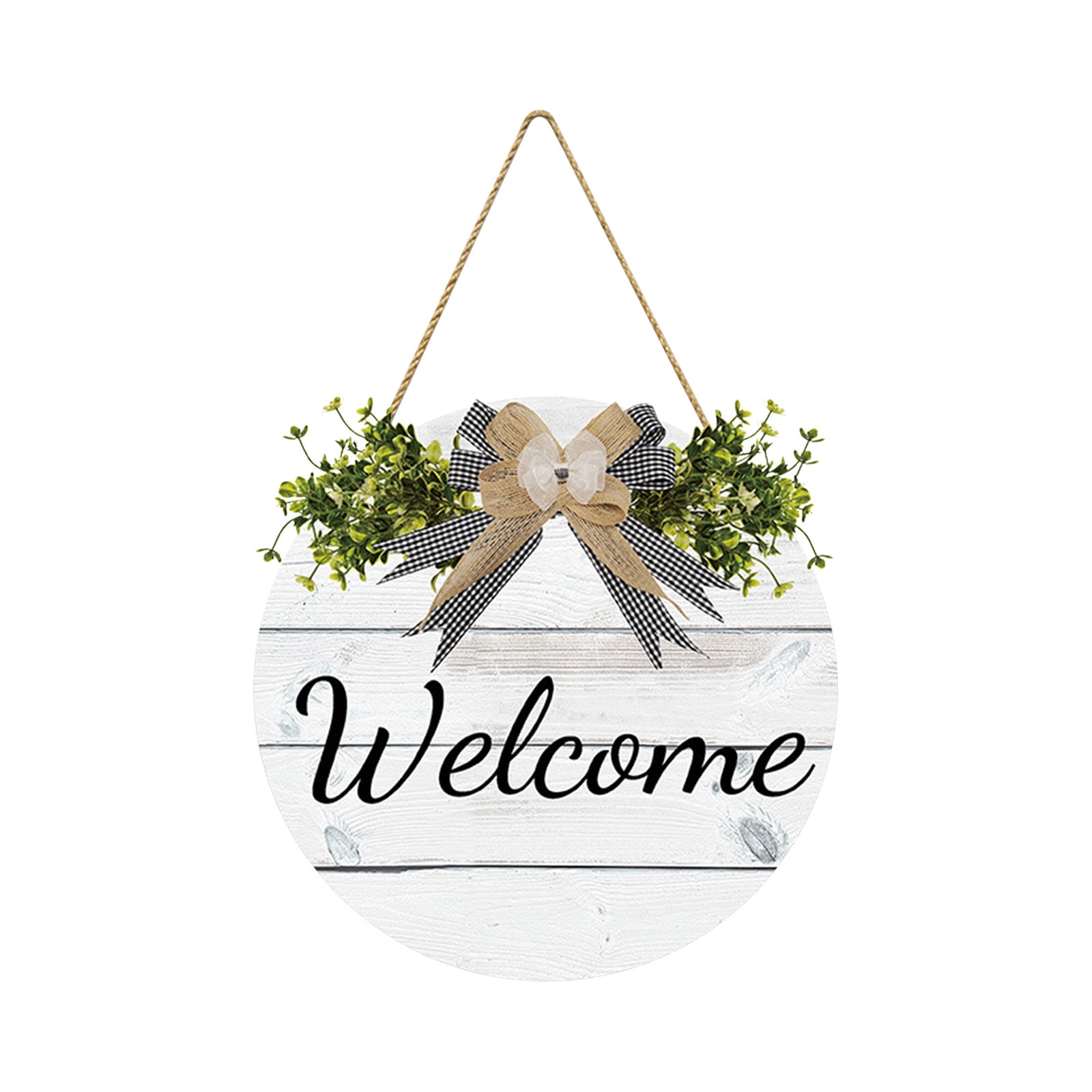 QTOCIO Home Decor, 3 D Welcome Hanger Funny Welcome Sign Home Outdoor ...