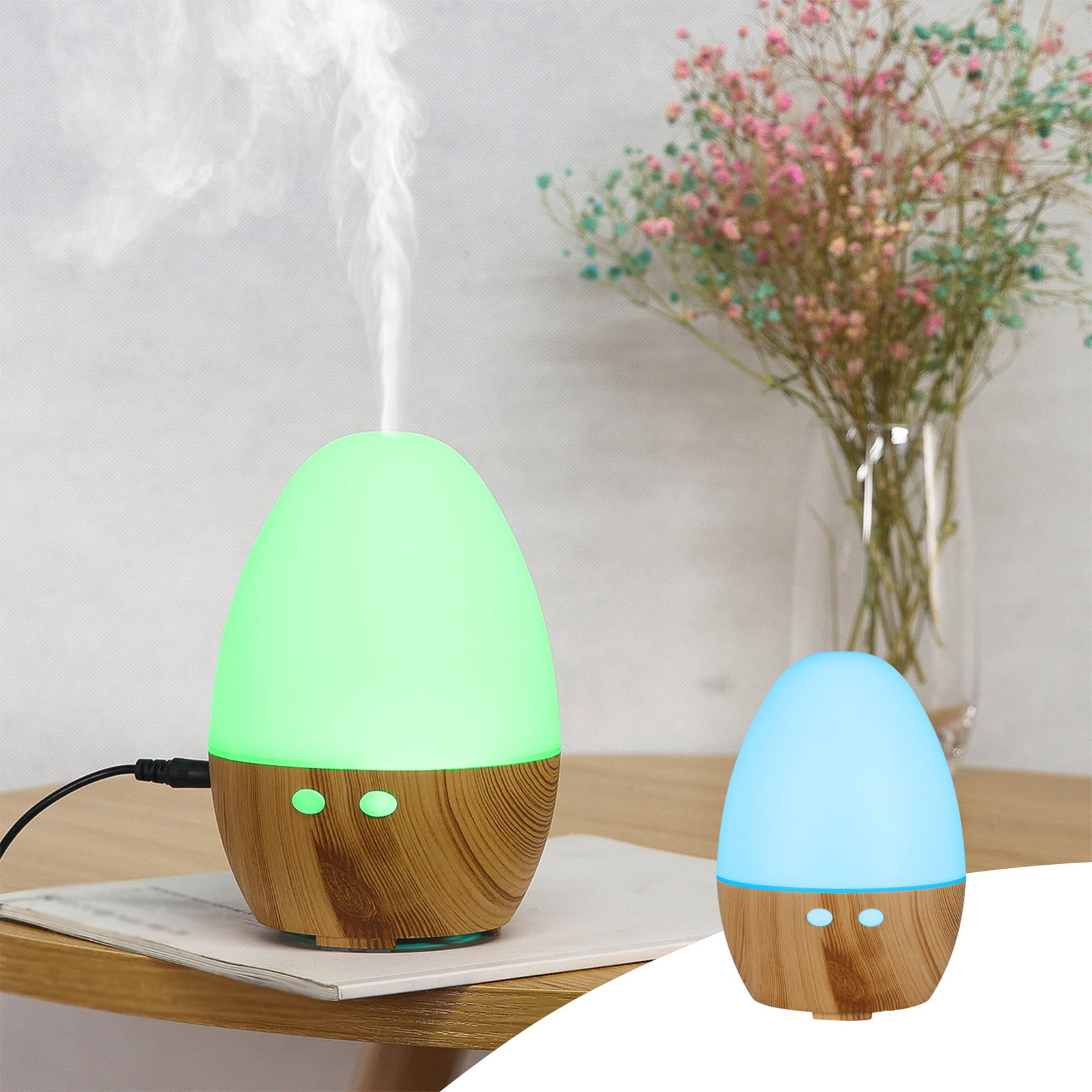 QTOCIO Humidifiers, New Cute Styling Mini USB Home Desktop Bedroom ...
