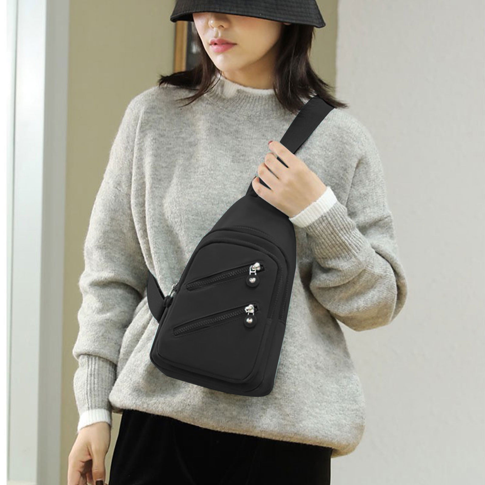 QTOCIO Organization And Storage, Sling Bag For Women & Men Crossbody ...