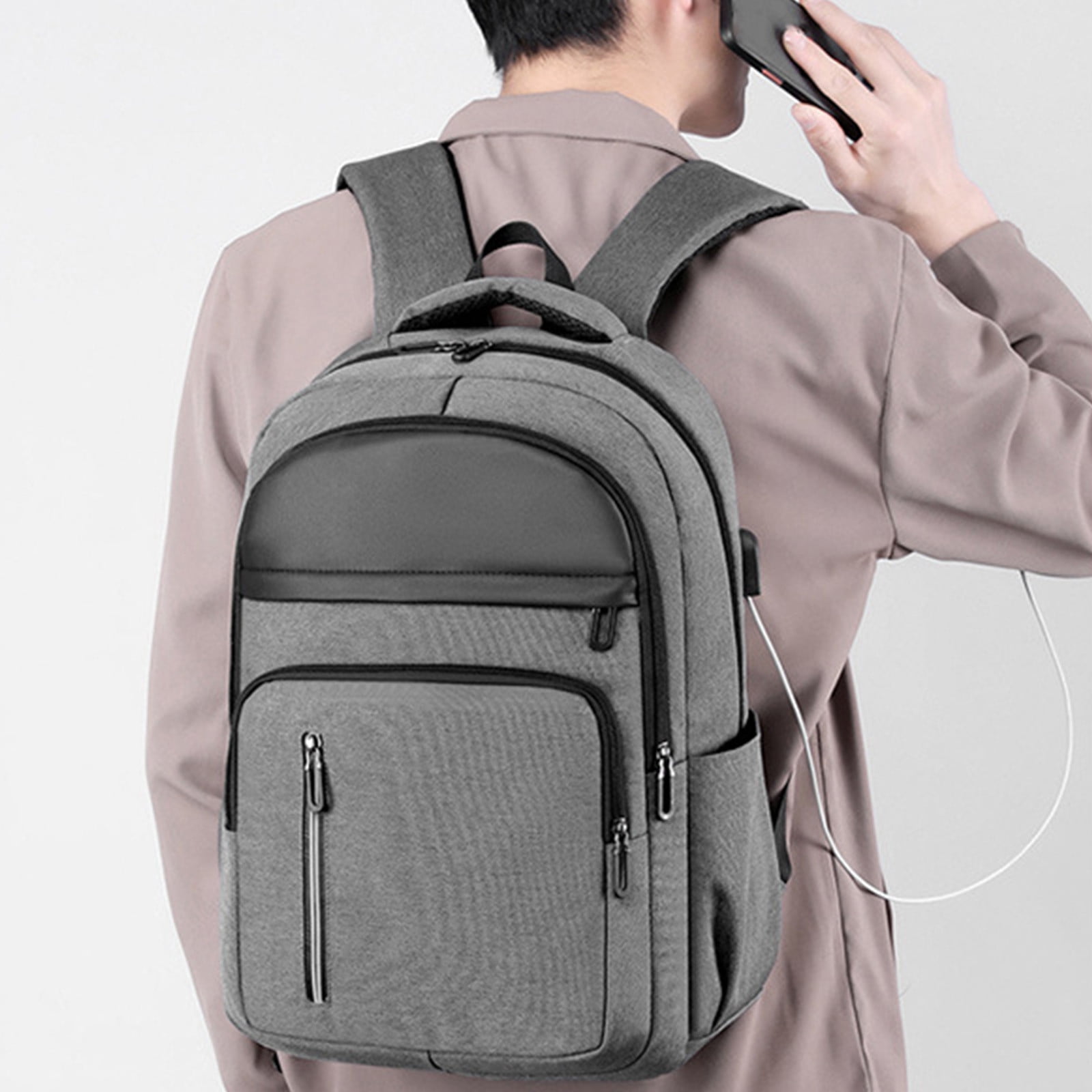 QTOCIO Organization And Storage, Laptop Backpack 15 Inch Large Travel ...