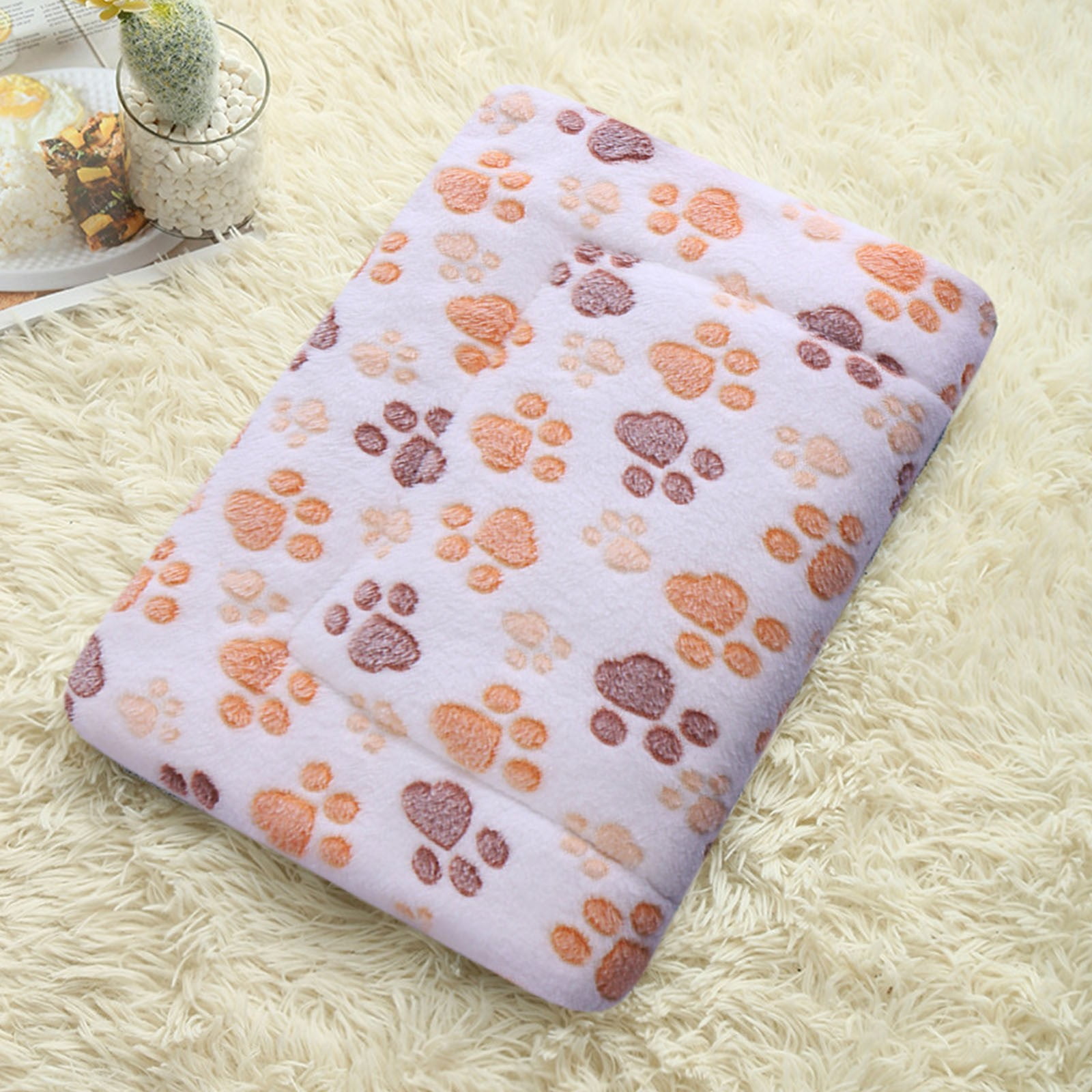 QTOCIO Seat Cushion, Pet Mat Plush Large Medium And Small Dog Winter ...