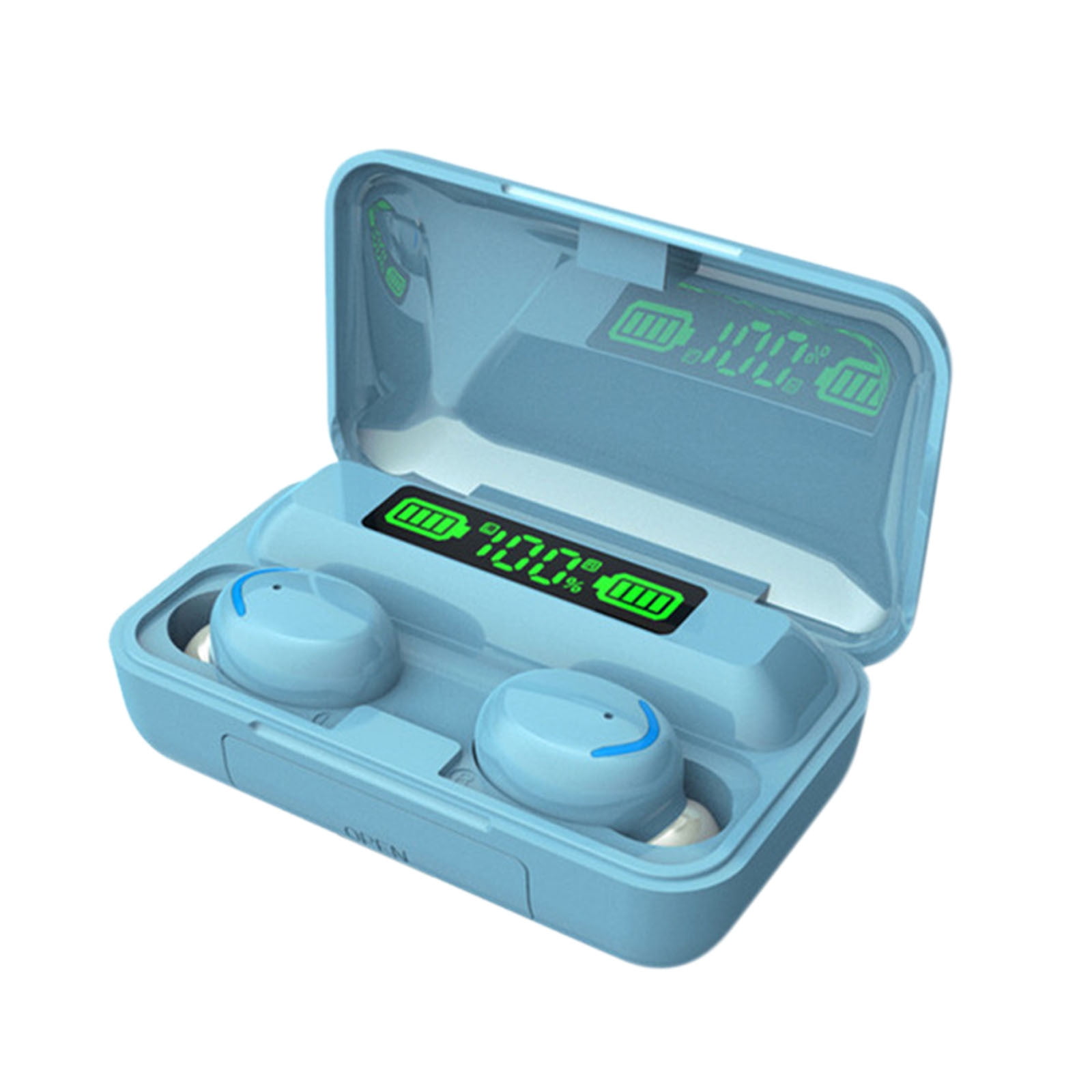 QTOCIO Sports Built-in Microphone True Wireless Bluetooth In-Ear ...