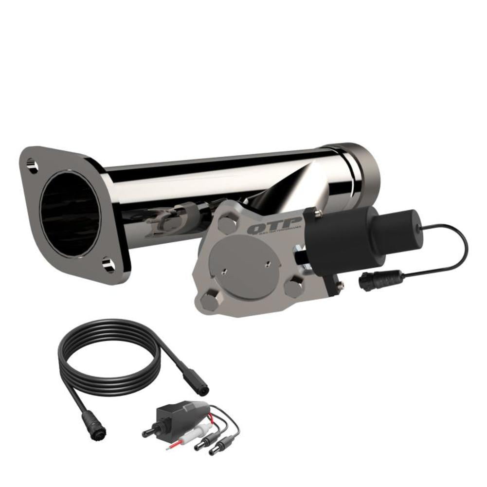 QTP 2019 Ram 1500 3in 304SS Aggressor Cutout Mid Pipe - Walmart.com